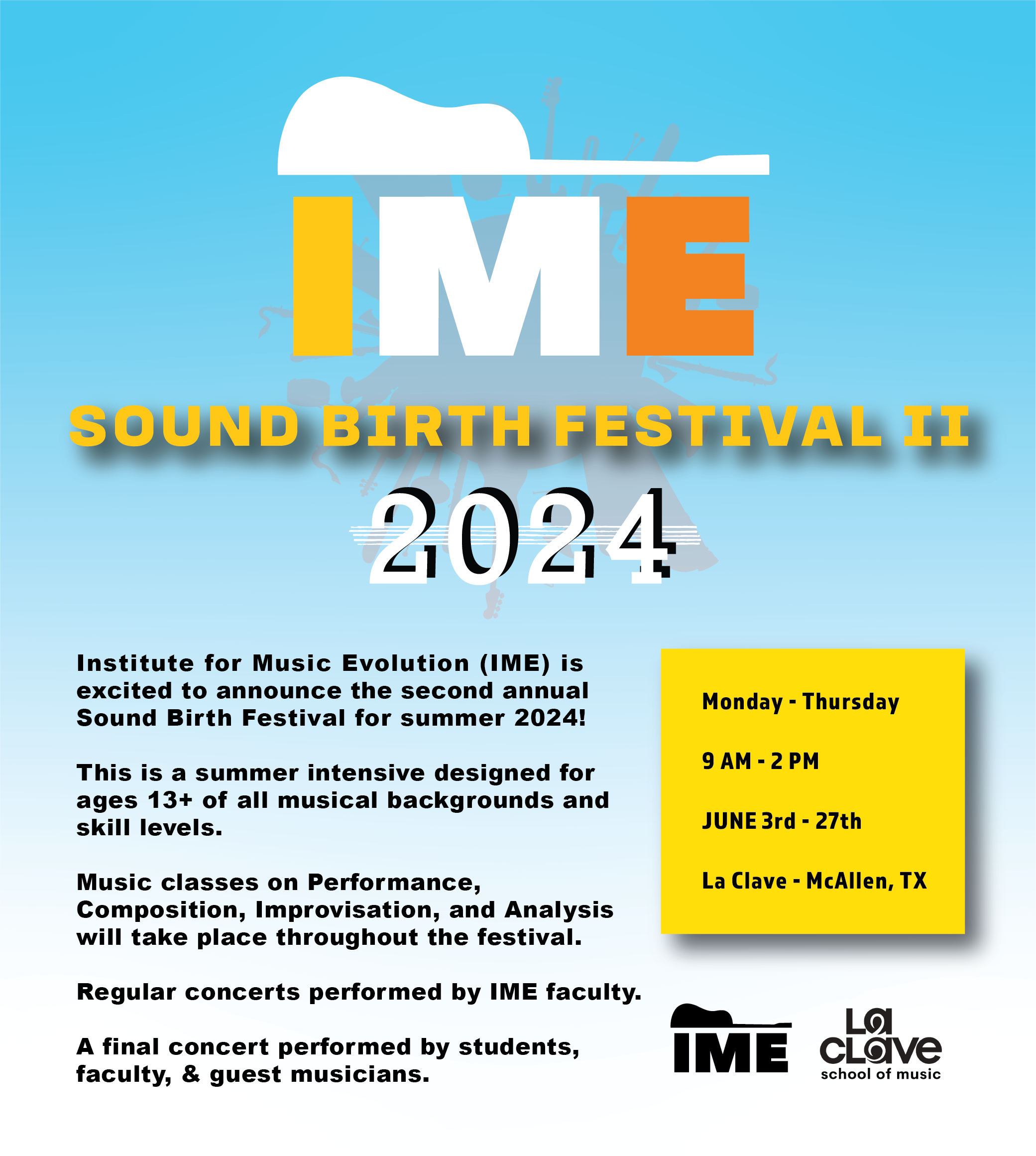 SOUND BIRTH FESTIVAL II – INSTITUTE FOR MUSIC EVOLUTION